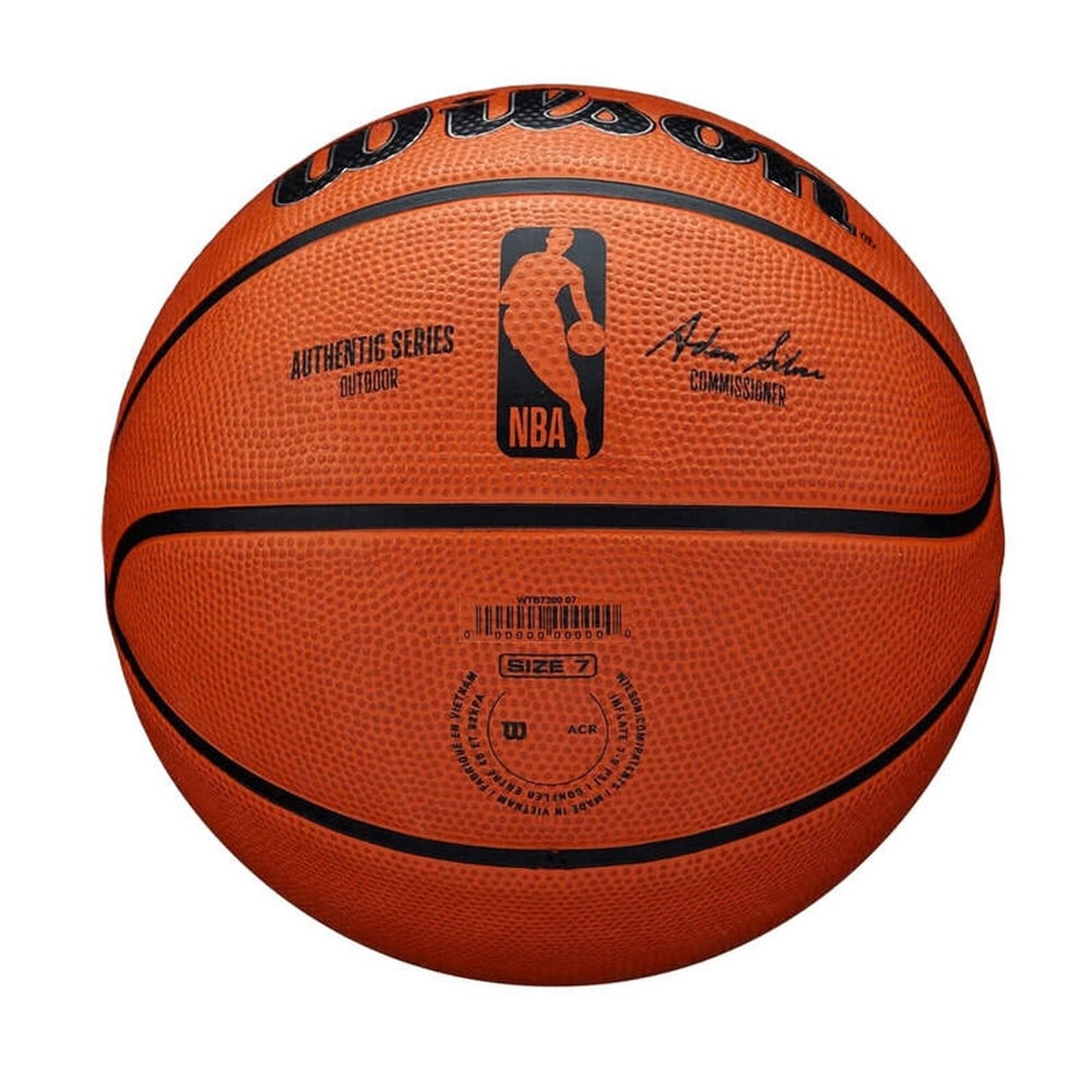 Decathlon Баскетбольный мяч Wilson NBA Authentic размер 7 - 7
