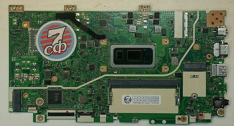 Материнская плата ноутбука Asus X412FA I3-8145U 4 Gb