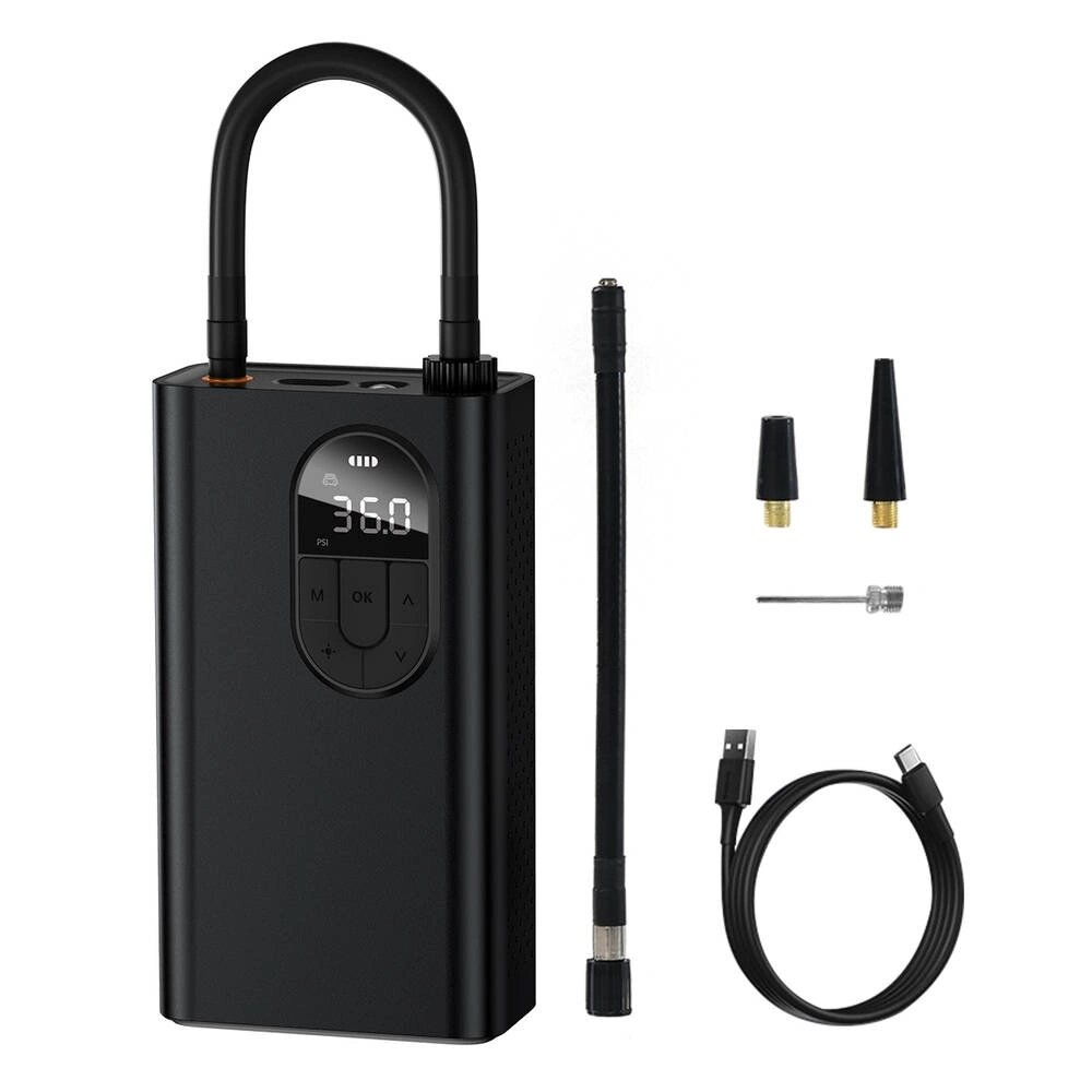 Автомобильный компрессор Baseus Energy Source цифровой манометр, встроенный аккумулятор