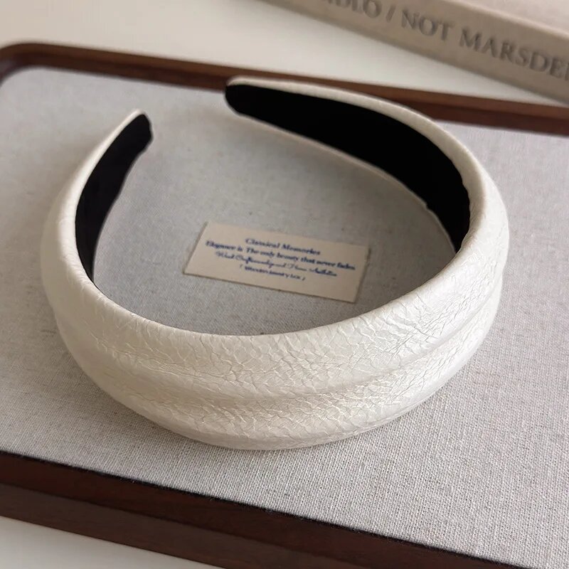 Искусственная кожаная повязка на голову UXSL для женщин A