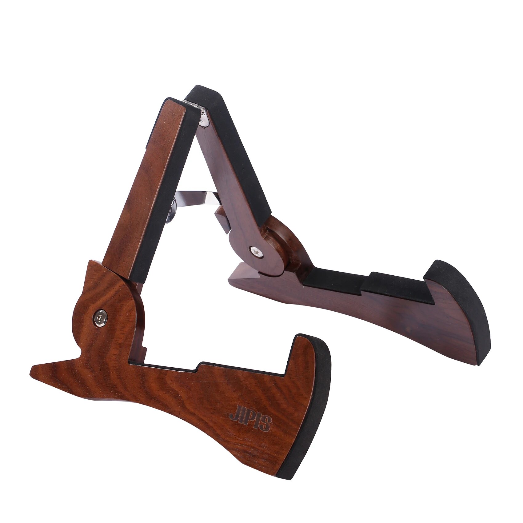 Портативная Подставка Для Гитары - Одинарная Устойчивая Деревянная Подставка Для Акустических, Электрических, Бас-гитар