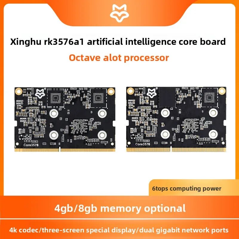 LUCKFOX Core3576 Модуль Edge Computing, Цвет: type 2 — фото 1