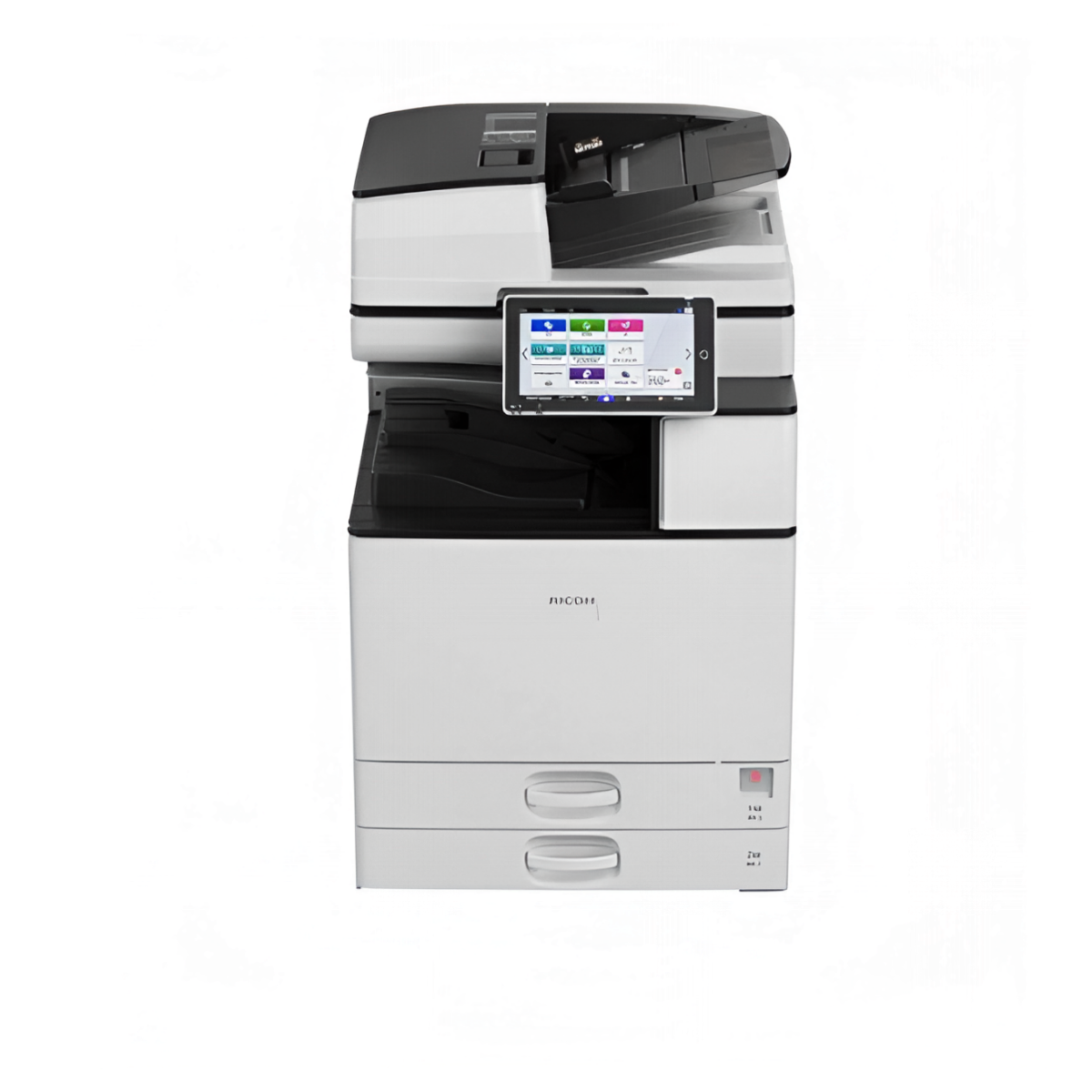 МФУ Ricoh IM 2500 белый, А3-В6 1200 × 1200 DPI, Ethernet (RJ-45), USB, Wi-Fi, цветной сенсорный ЖК-дисплей 10,1"