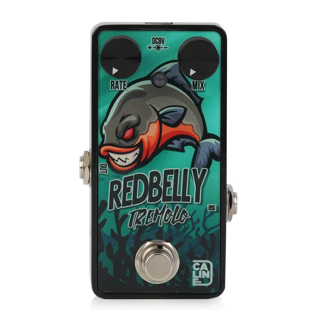 Педаль эффектов для электрогитары CALINE G007 Red Belly Tremolo