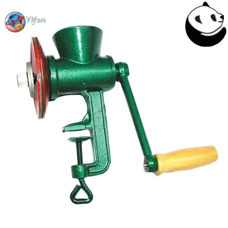 Эксклюзивная ручная мельница для зерна с мясорубкой, кухонный помощник