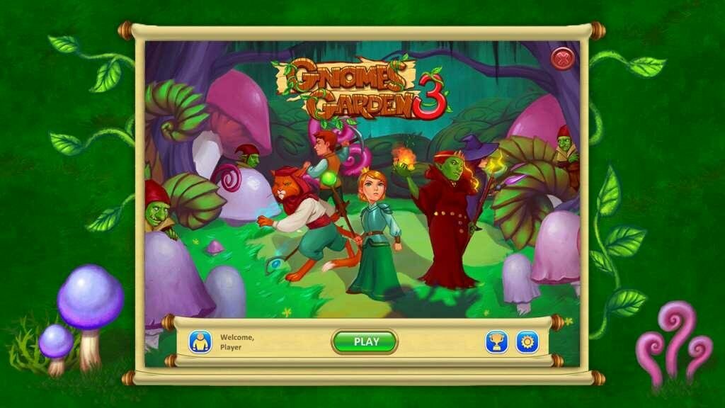 Gnomes Garden 3: The Thief of Castles PC Steam Ключ • Активация Steam