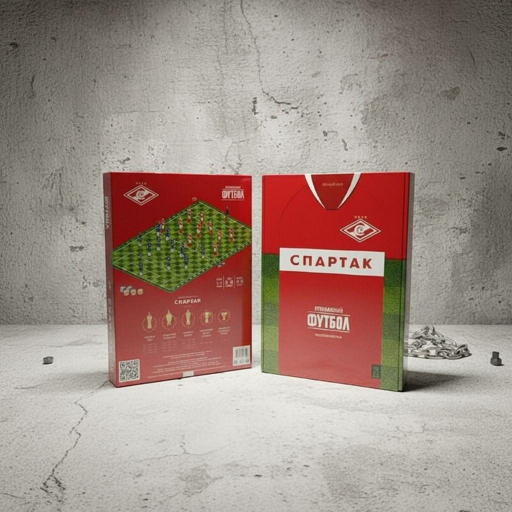 Настольная игра спартак "Оптимальный футбол. Спартак", 2 игрока