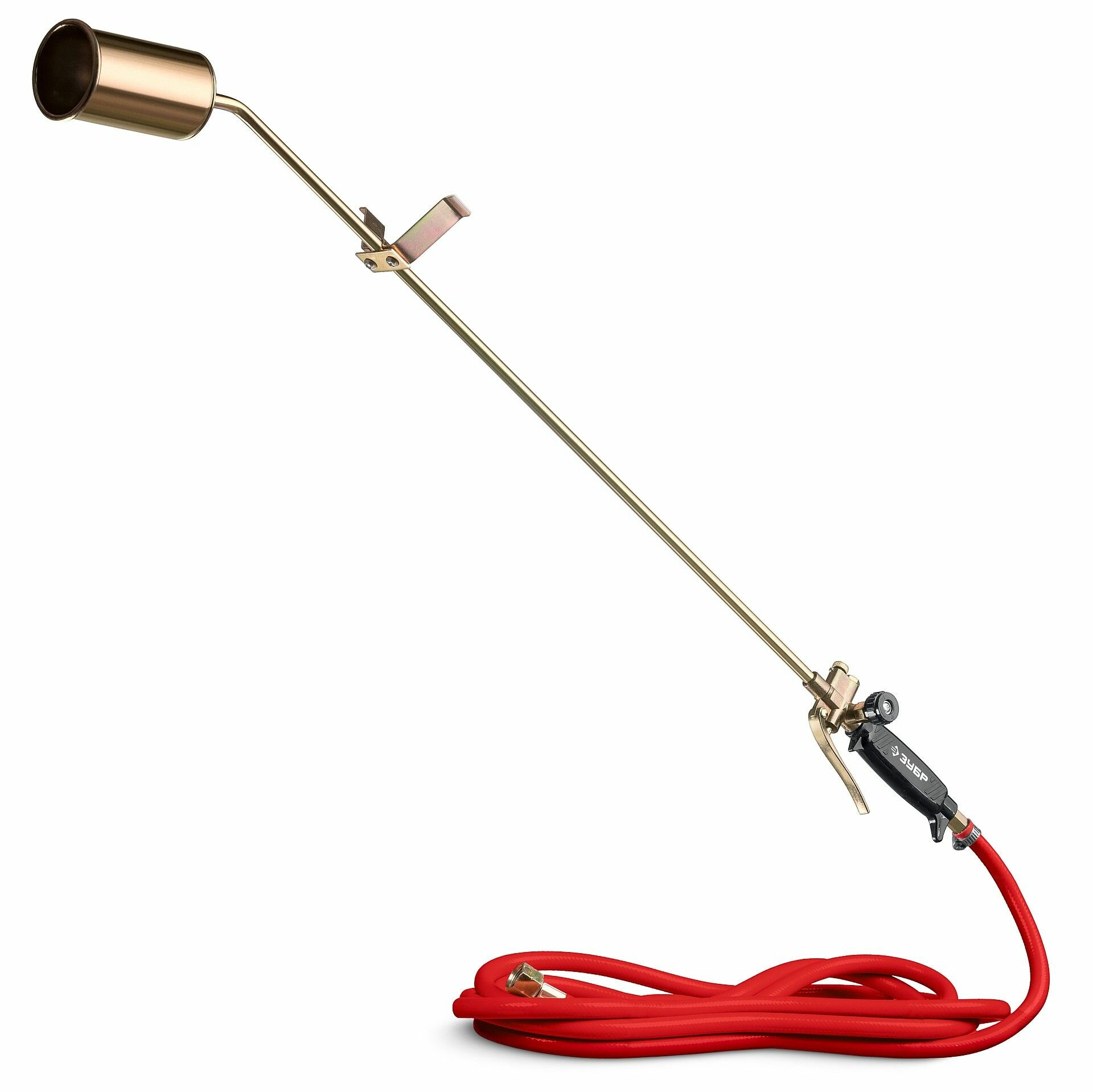 ЗУБР ГК-950-Ш, 950мм, стакан 60мм, шланг 5м, кровельная рычажная горелка Профессионал (55542)