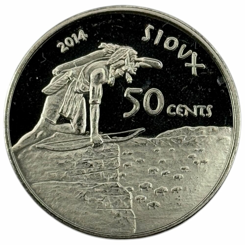США, племя Сиу 50 центов 2014 г.