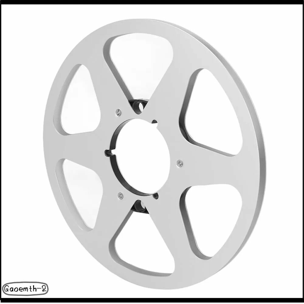 Пустая катушка, алюминиевая, для магнитофонов с 10-дюймовым лотком и 1/4-дюймовыми лентами