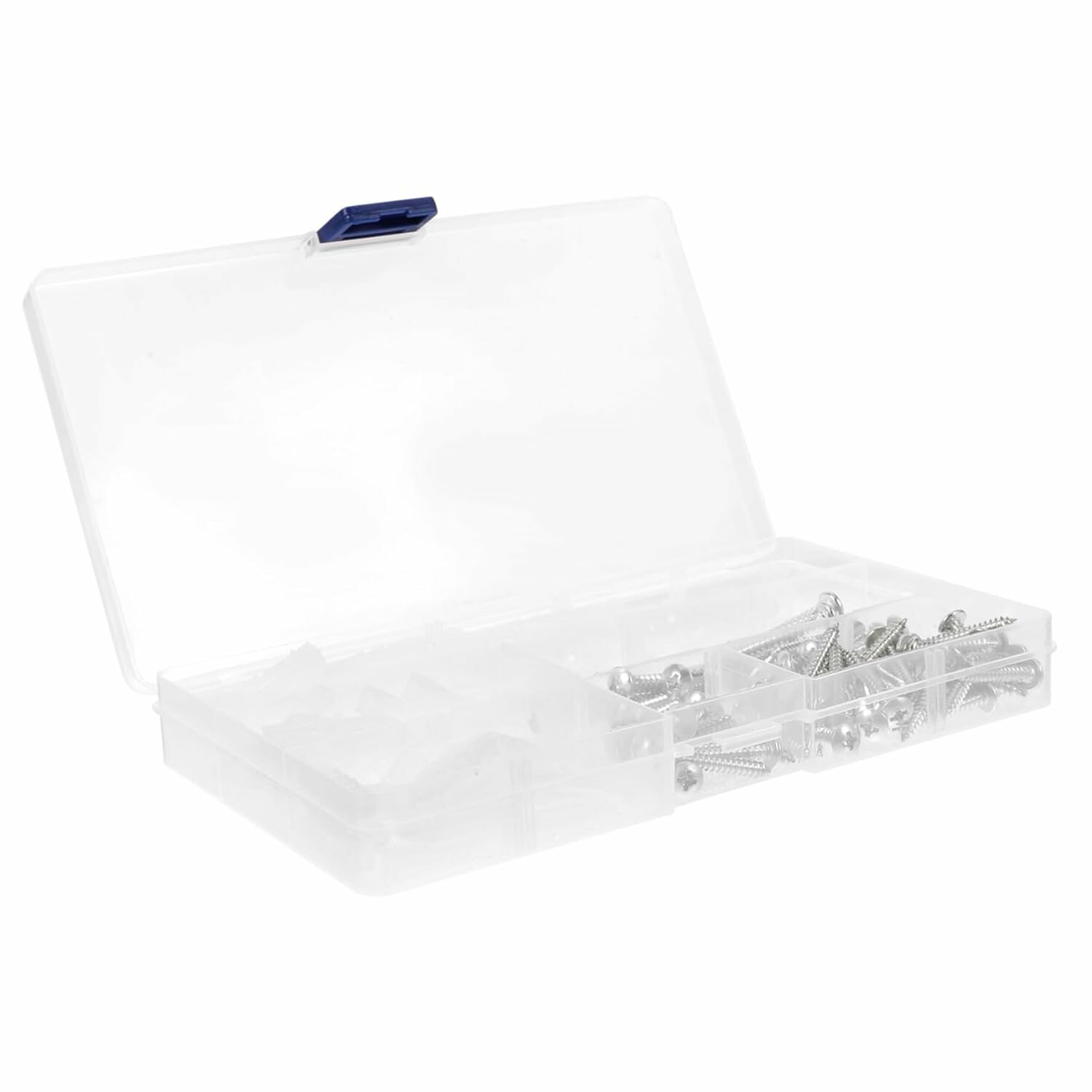 Комплект анкеров и винтов для гипсокартона с квадратными расширительными трубками Самосверлящие настенные анкеры для рам