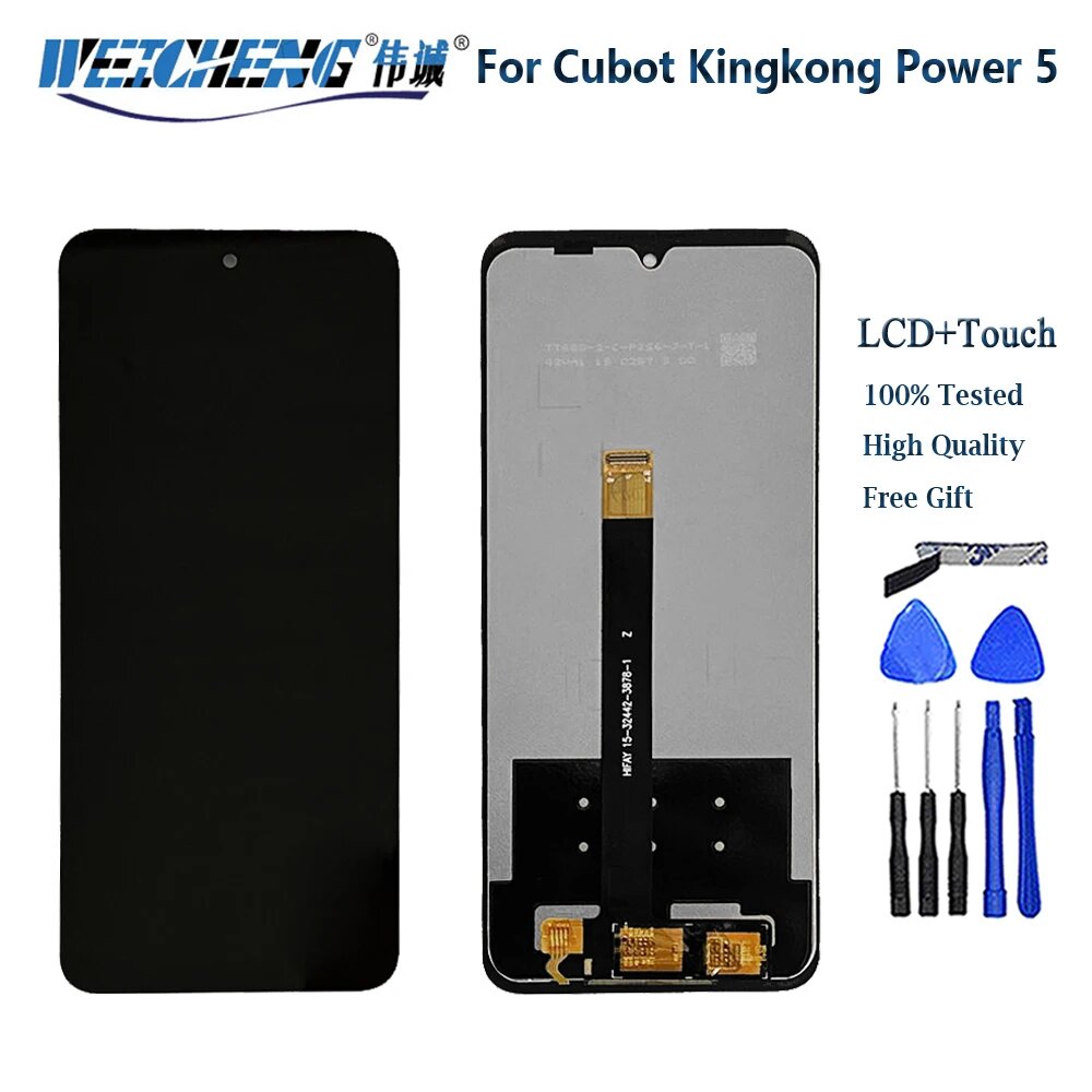Для Cubot KingKong Power 5, ЖК-дисплей с дигитайзером сенсорного экрана в сборе для Cubot King Kong Power5, ремонт дисплея
