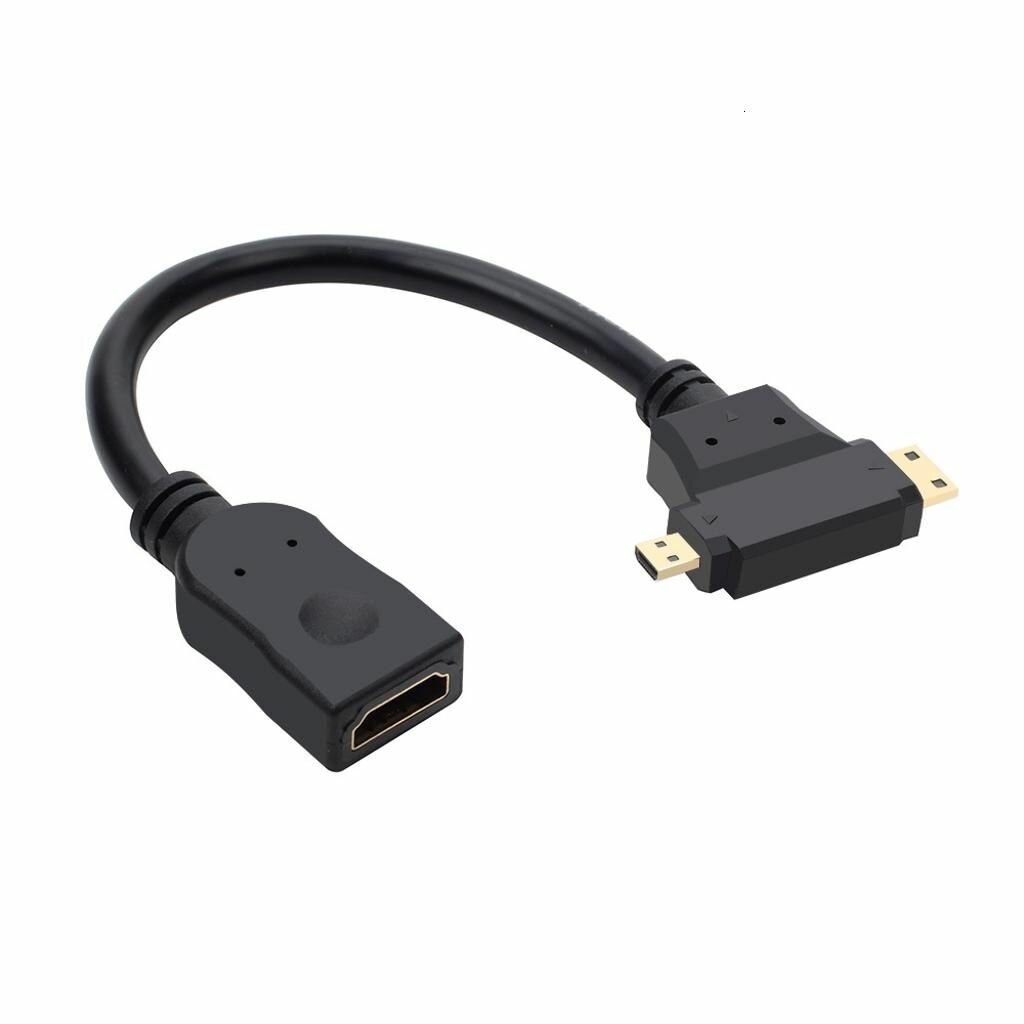 Адаптер Mini/Micro HDMI HDMI, 1pc