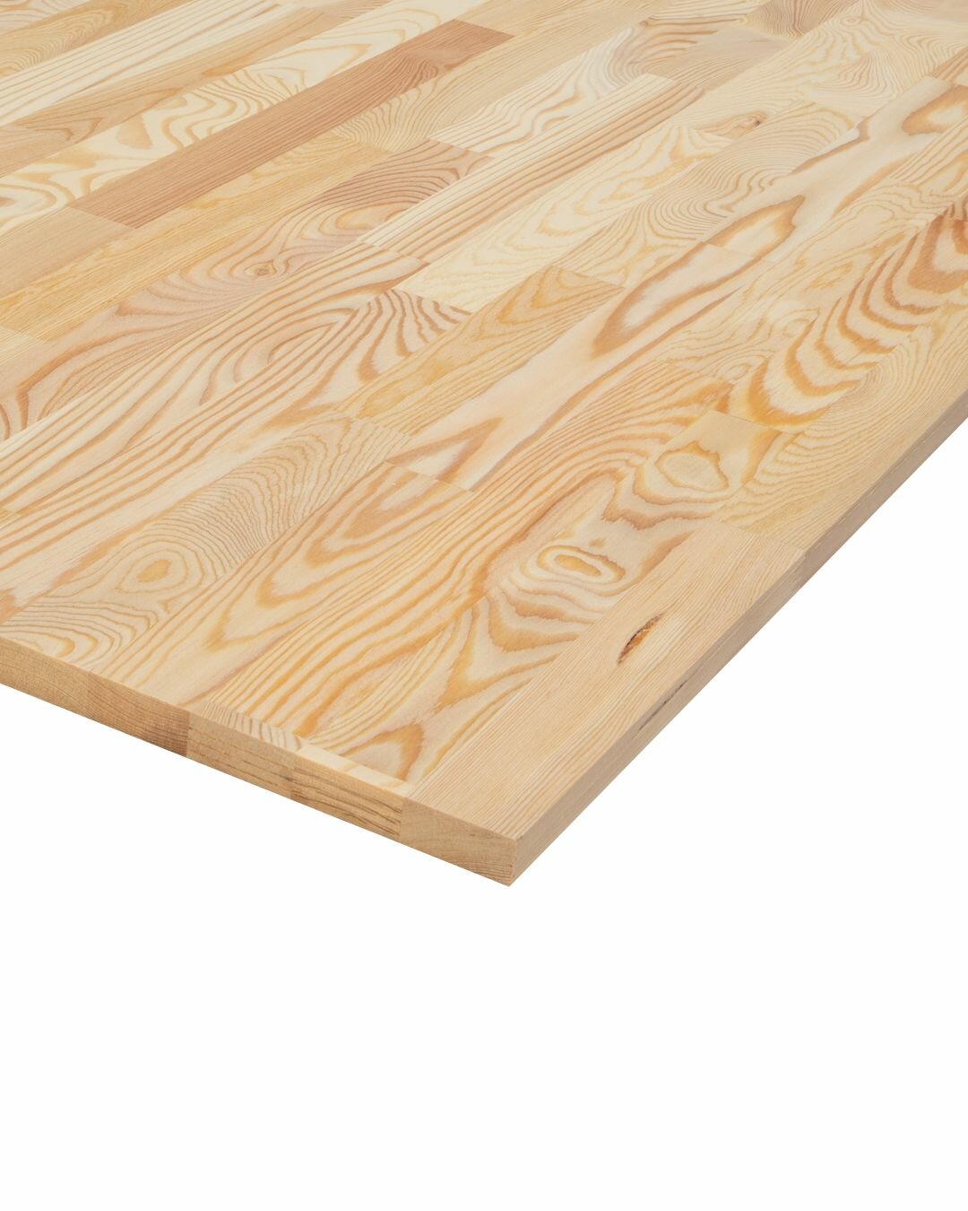 Мебельный щит 900х200х18мм Лиственница АВ Сращенный