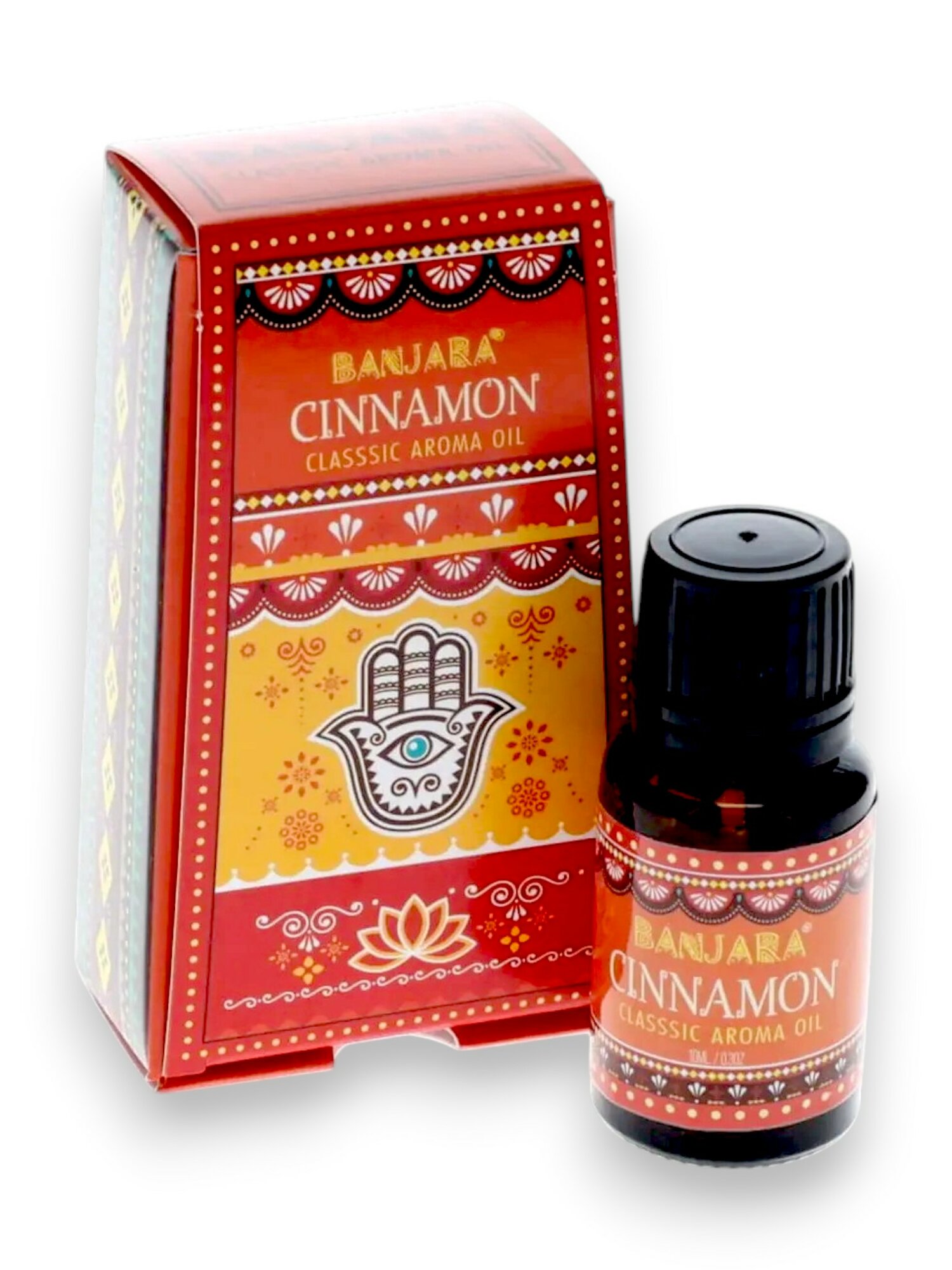 CINNAMON Classic Aroma Oil, Banjara (корица классическое ароматическое масло, Банджара), 10 мл.