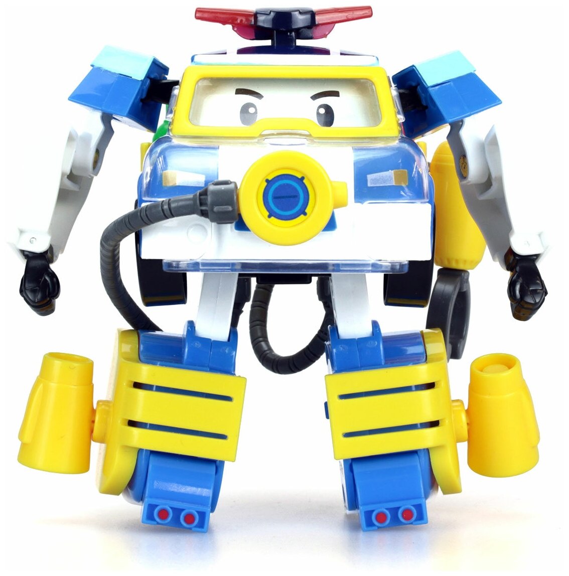 Машинка Robocar Poli Silverlit Поли трансформер 10 см + костюм водолаза (83310)