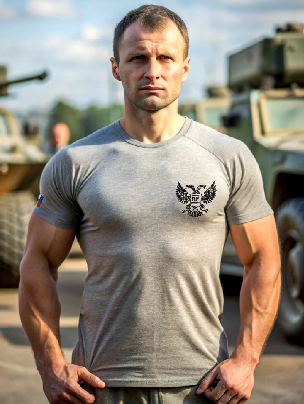 Футболка "Russian Fighter" — фото 1