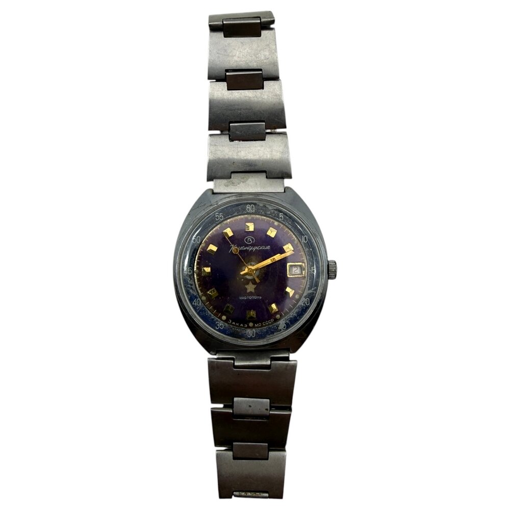 Наручные механич. часы "2234 - Командирские. Заказ МО" 1980-1990 гг. Чистопольский ЧЗ Восток, СССР