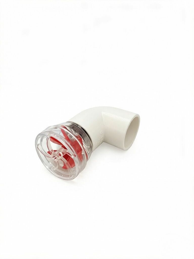 Фильтр для аквариума с волнообразователем, модифицированная насадка с медленным потоком для бокового и заднего фильтра (25 мм, угловой соединитель 1/2 дюйма + электрический вентилятор, черный/белый)