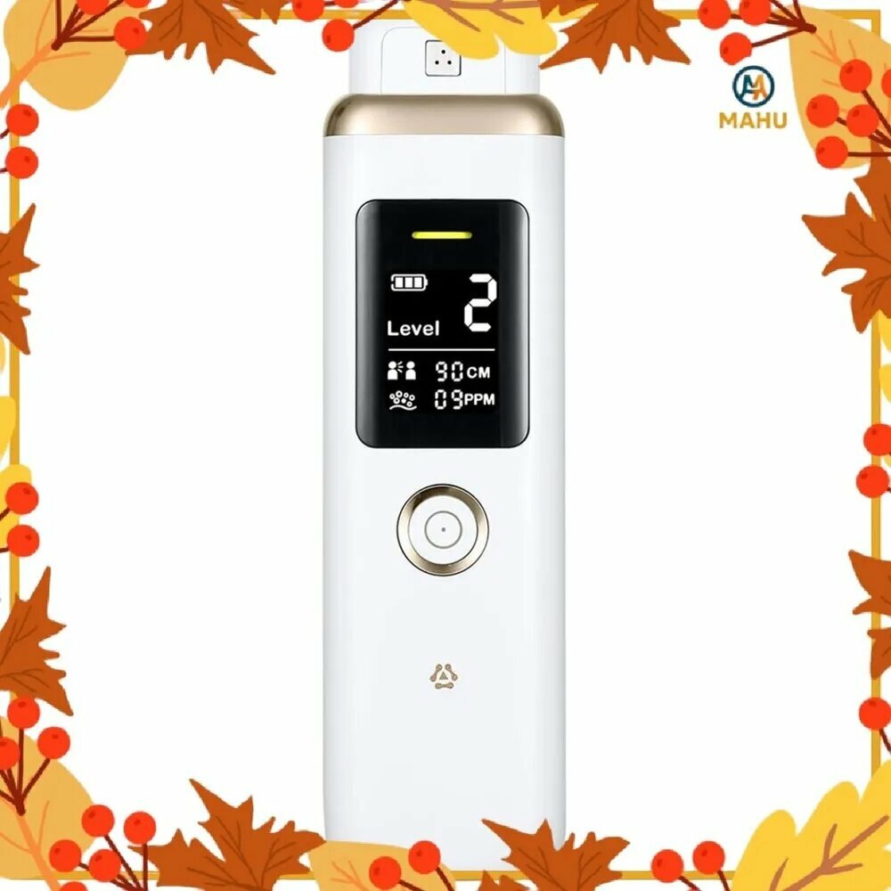 Эксклюзивный монитор свежести дыхания в белом цвете для контроля скорости