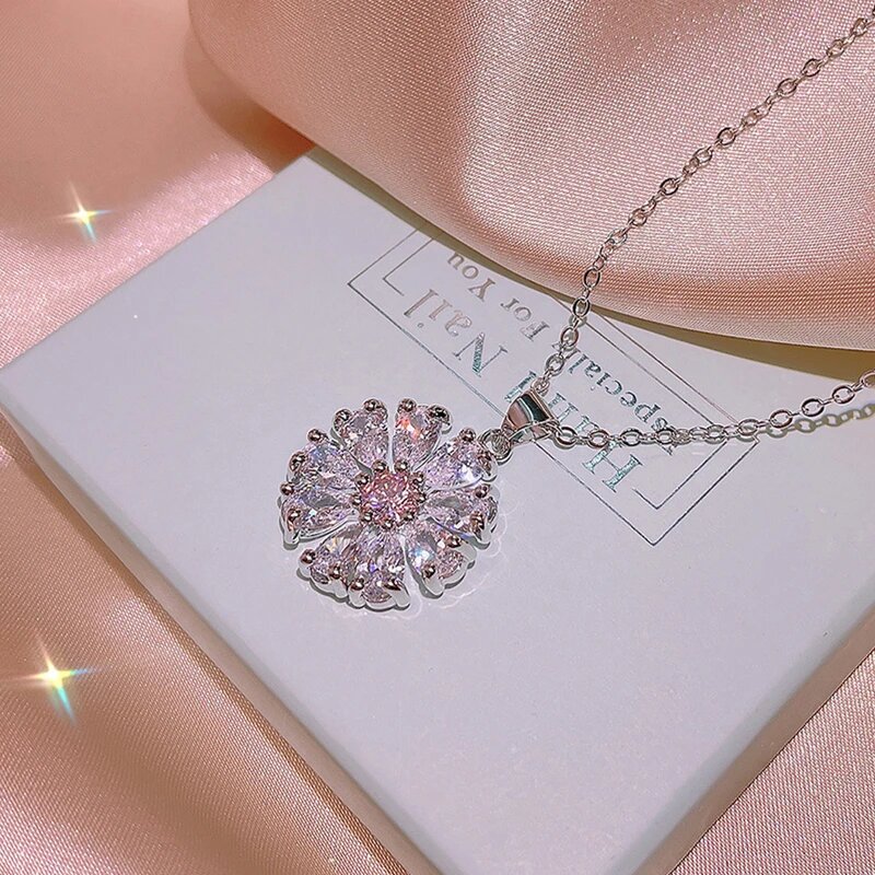 Колье, циркон