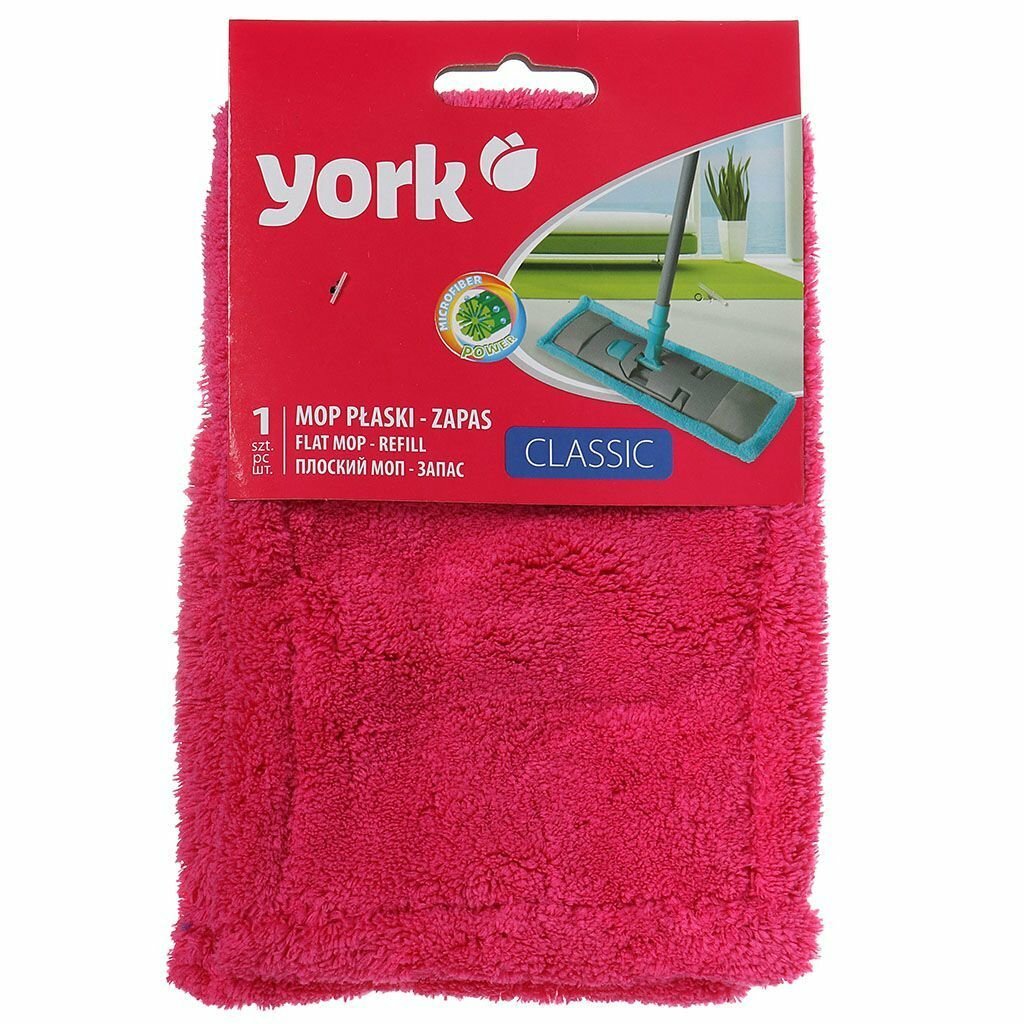 Сменный блок для швабры микрофибра York Классик 081090