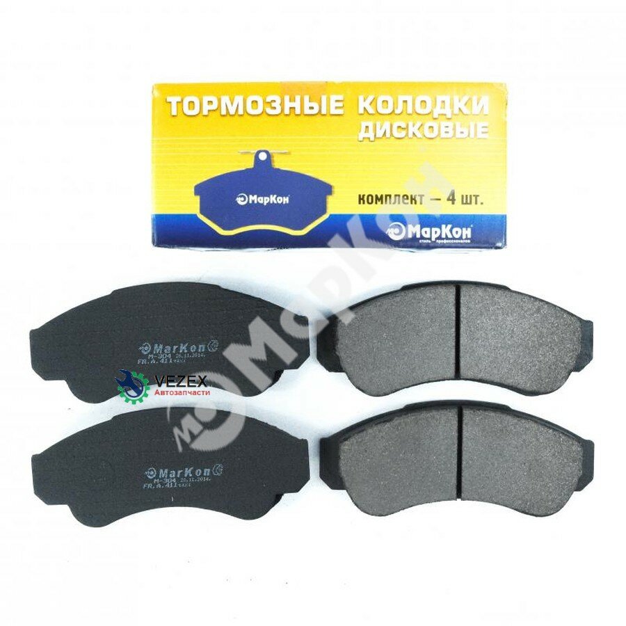 MARKON 41100190 Колодки тормозные дисковые