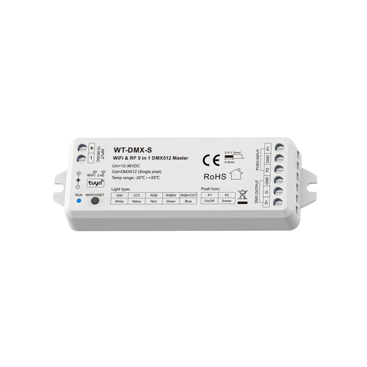 HCSOYES RGB Контроллер WT-DMX-M 3 в 1