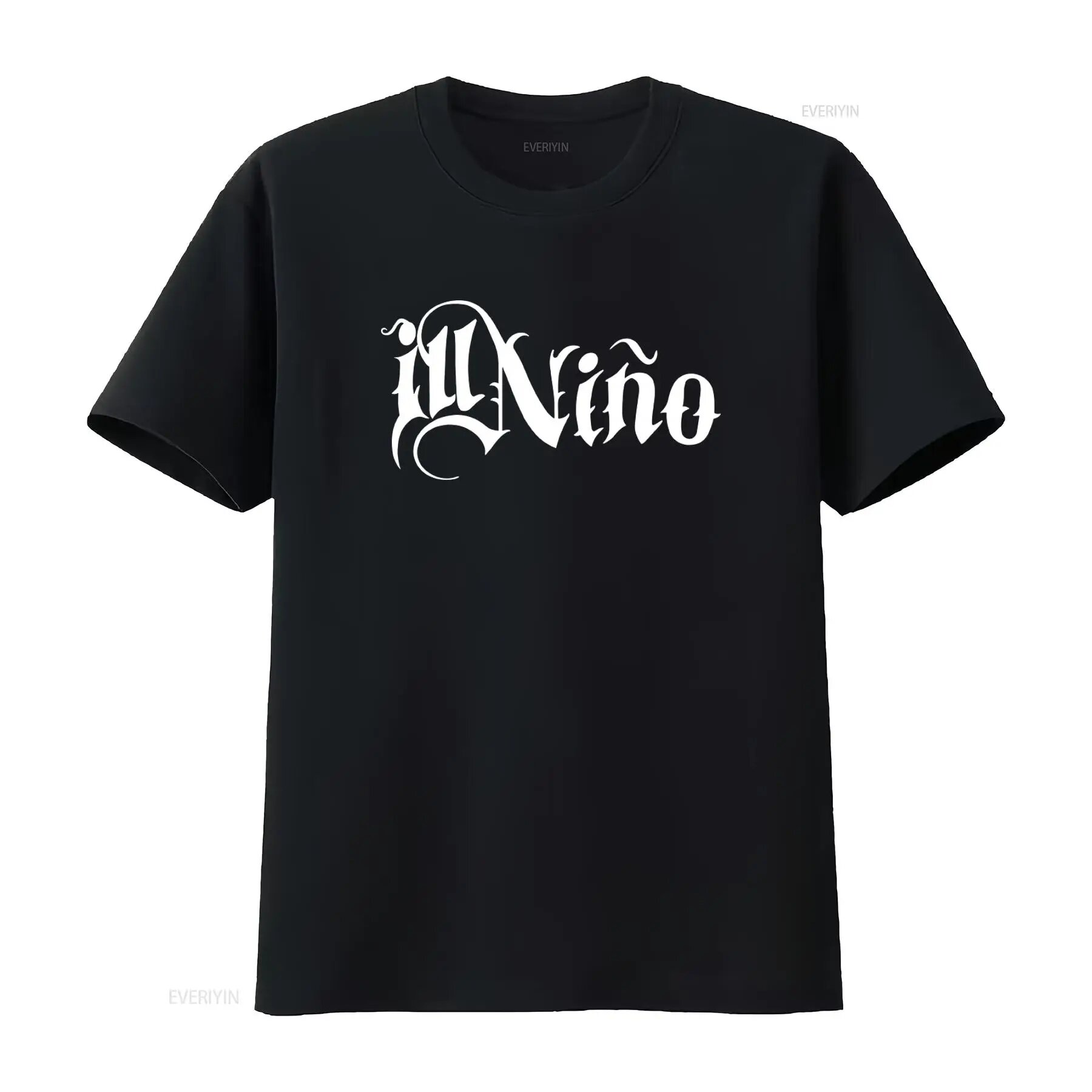Футболка мужская Ill Nino черная хлопковая XXL