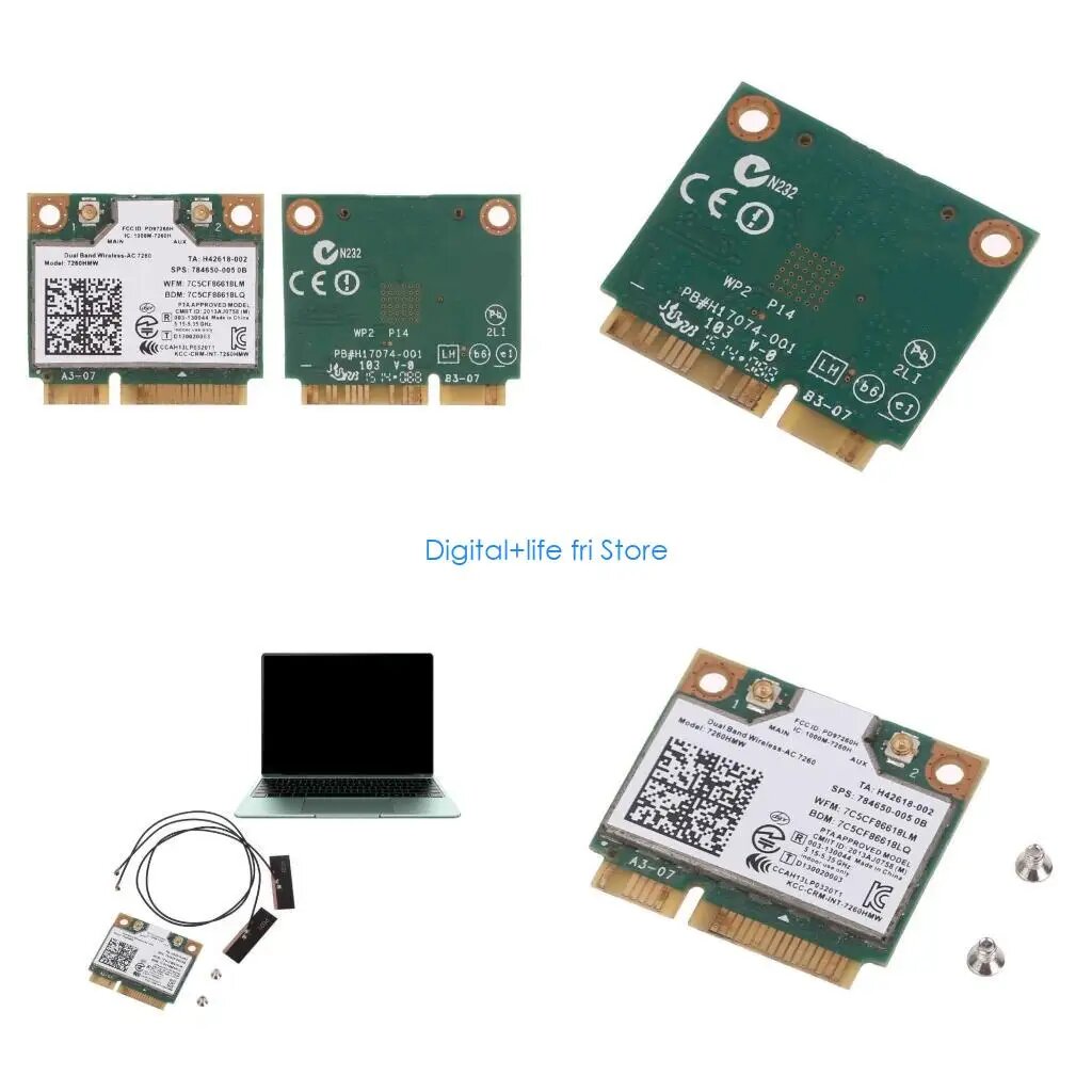 Crust Pro Карта Wi-Fi Intel 7260