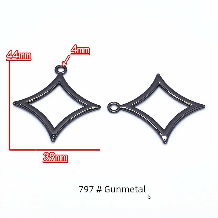 Металлическая молния, ожерелье, серьги, кулон, ювелирные изделия, тяга, одежда, украшение для багажа, обуви, слайдер,