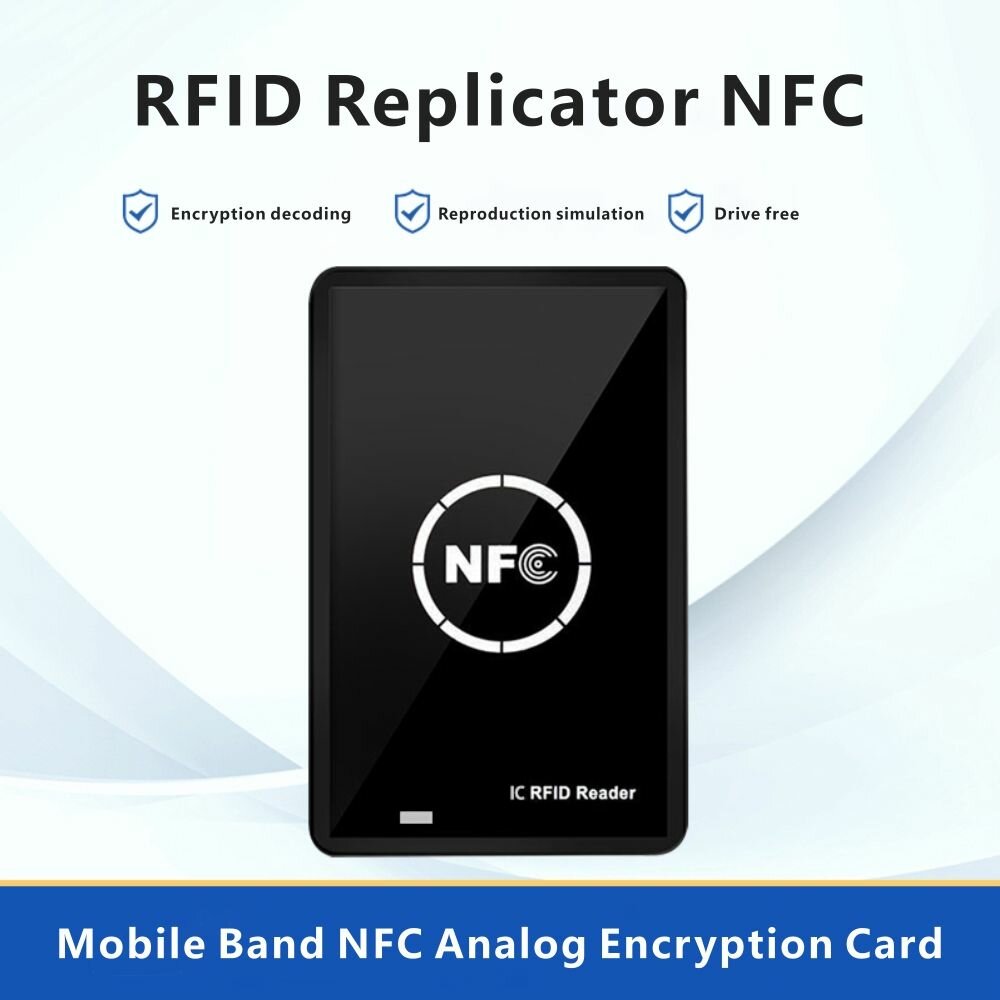 NFC Копатор RFID ключ 125 кГц NFC смарт карта считыватель 13.56 МГц криптографический редактор uid ключ