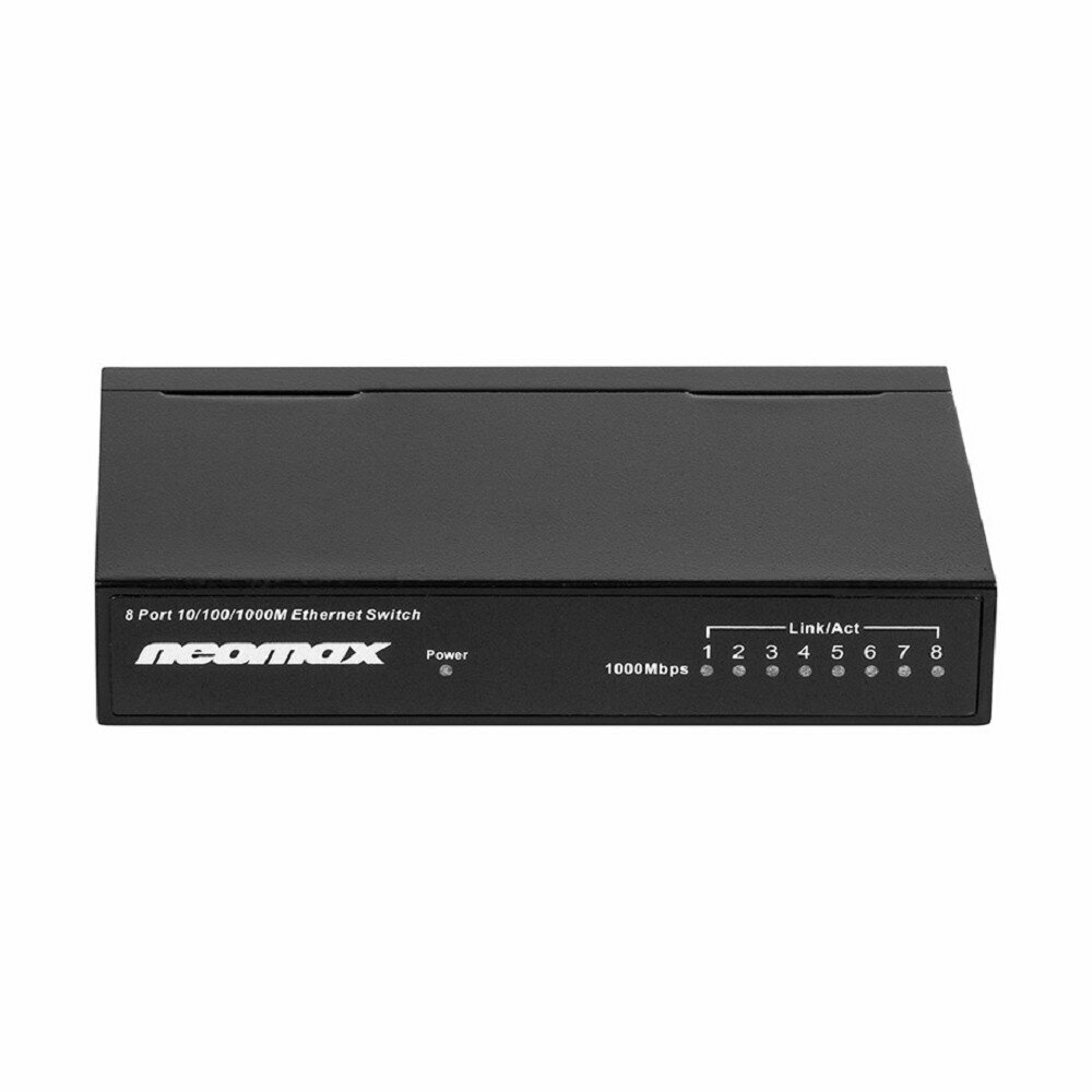 Коммутатор NMS-108P-1000-S NEOMAX Для малых рабочих групп