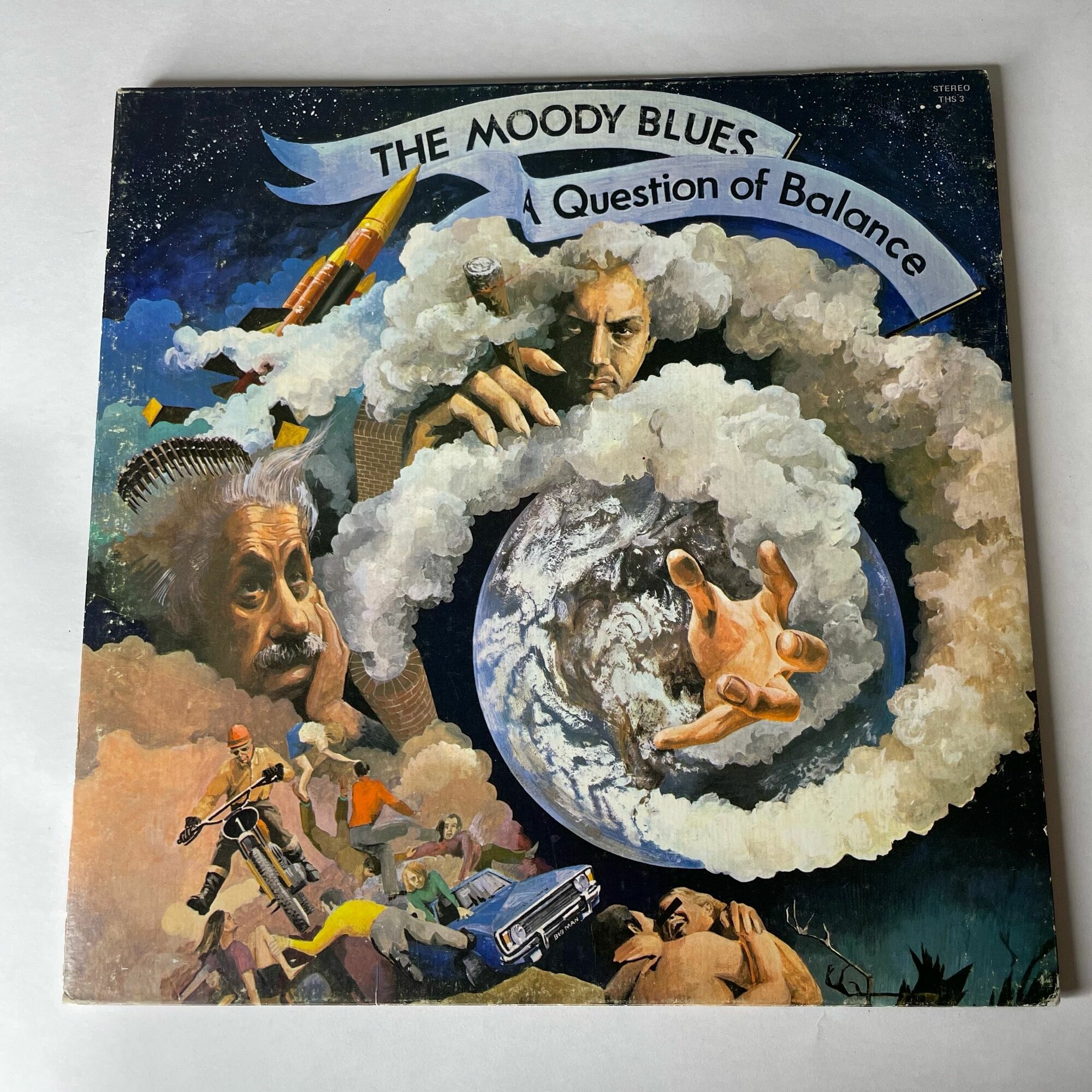 Винтажная виниловая пластинка LP The Moody Blues A Question Of Balance (США 1970)
