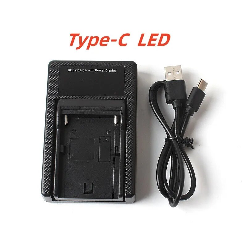 Зарядное устройство USB для камер Leica D-LUX 5 D-LUX 6 Tpye-c LCD Charger