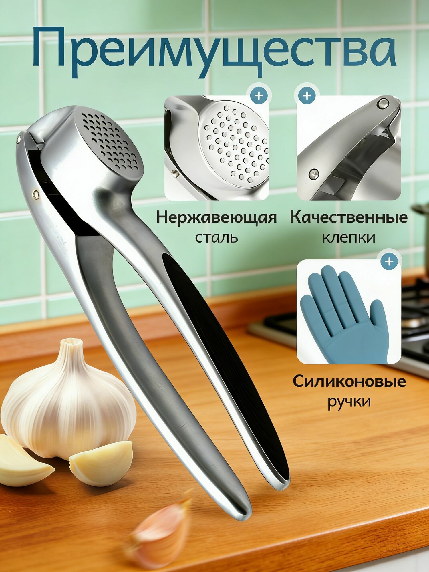 Чеснокодавилка — фото 1
