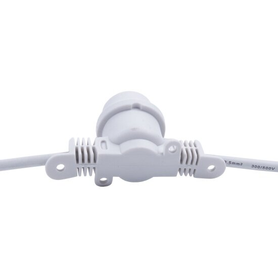 Гирлянда Белт-лай Uniel UDL-K110 40/E27/10M IP65 WHITE BELT-LIGHT 10м + 1,5м сетевой шнур