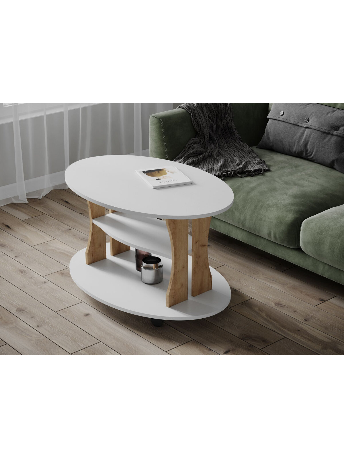 Стол журнальный "Консул-1 крафт" Huge Mebel. Ширина 900 Высота 560. Столы журнальные