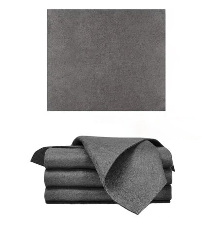 Салфетки для уборки из микрофибры, 4 шт в упаковке 40x30 см .