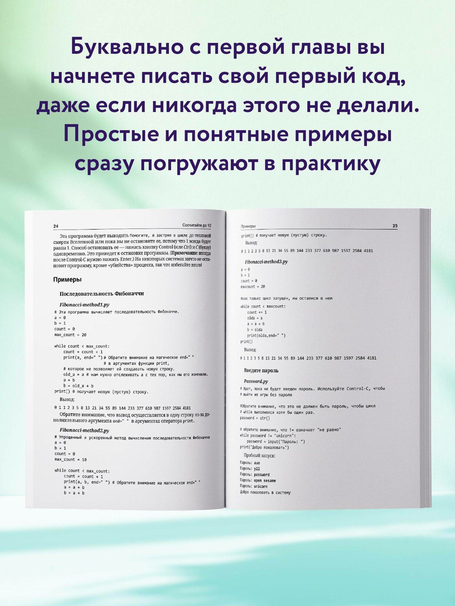 Python для непрограммистов. Самоучитель в примерах Коглиати Д. — фото 1