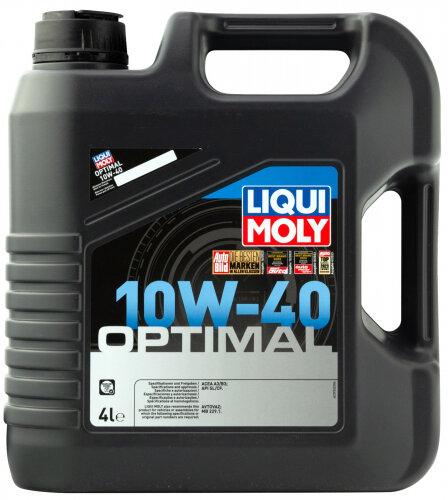 Моторное масло Liqui Moly Optimal 10W-40 полусинтетическое 4 л