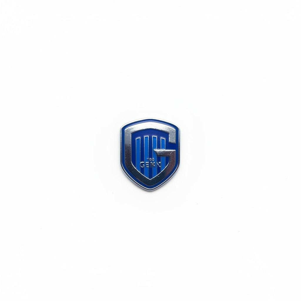 Значок футбольный клуб Генк, атрибутика для болельщиков KRC Genk