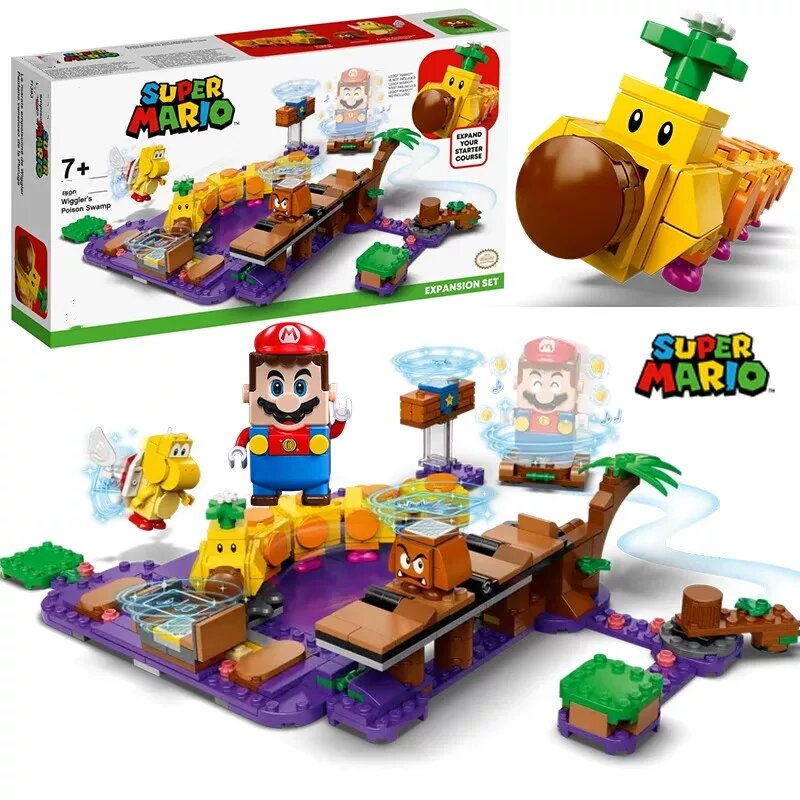 Набор LEGO Супер Марио Ядовитая Топь Вызов - Тематическая Игра 71360/71439