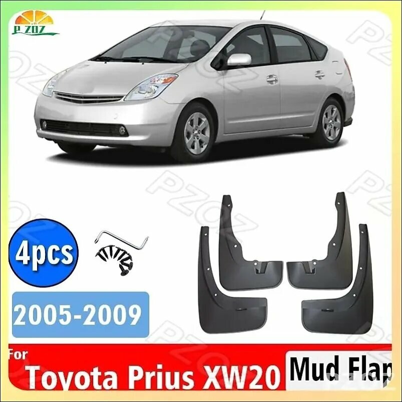 Крыло автомобильное, арт. 2005 2006 2007 2008 2009 Toyota Prius XW20 Брызговики передние и задние крылья автомобильные аксессуары