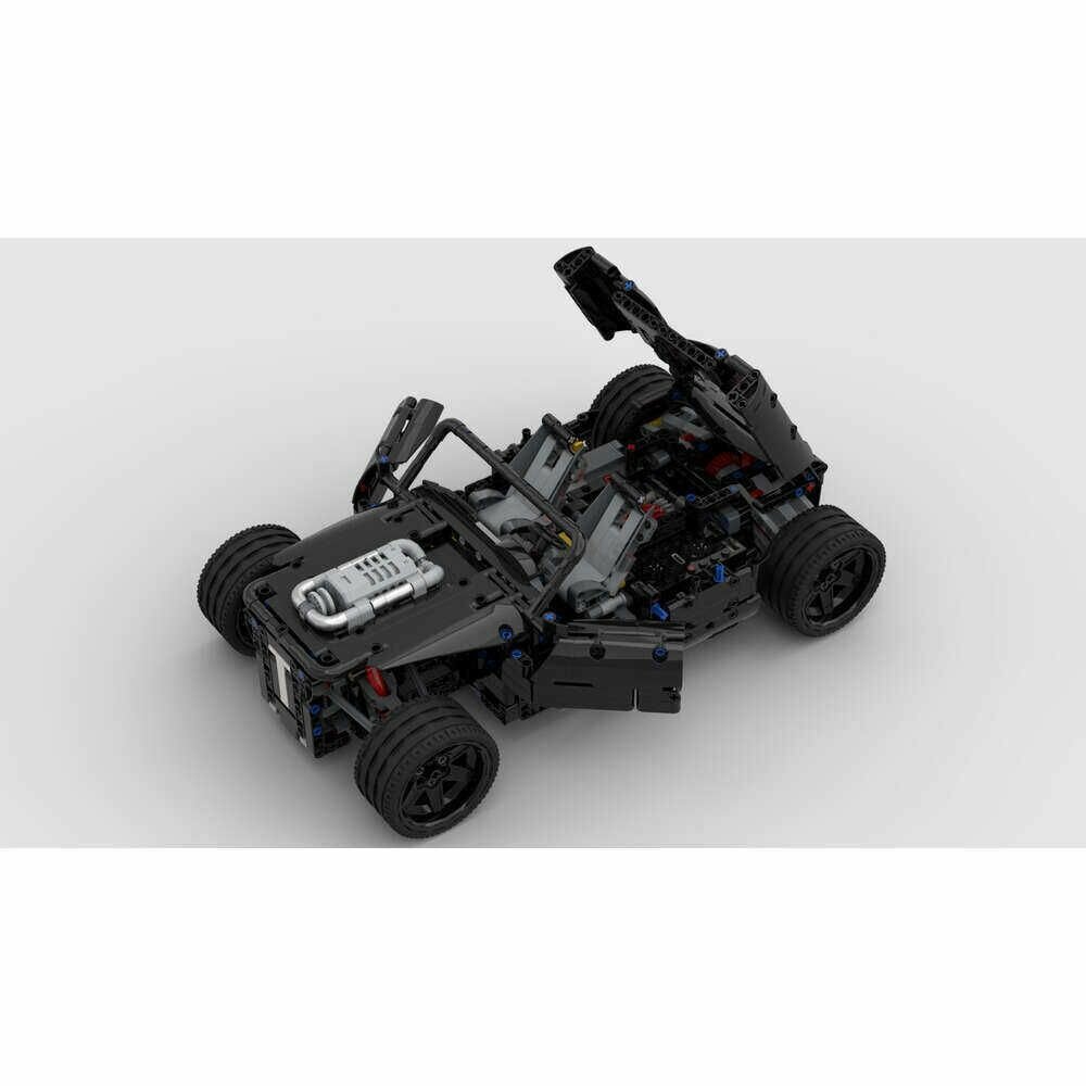 1112шт. Конструктор RC Car with GearBox and Synchro-Clutch Набор строительных блоков