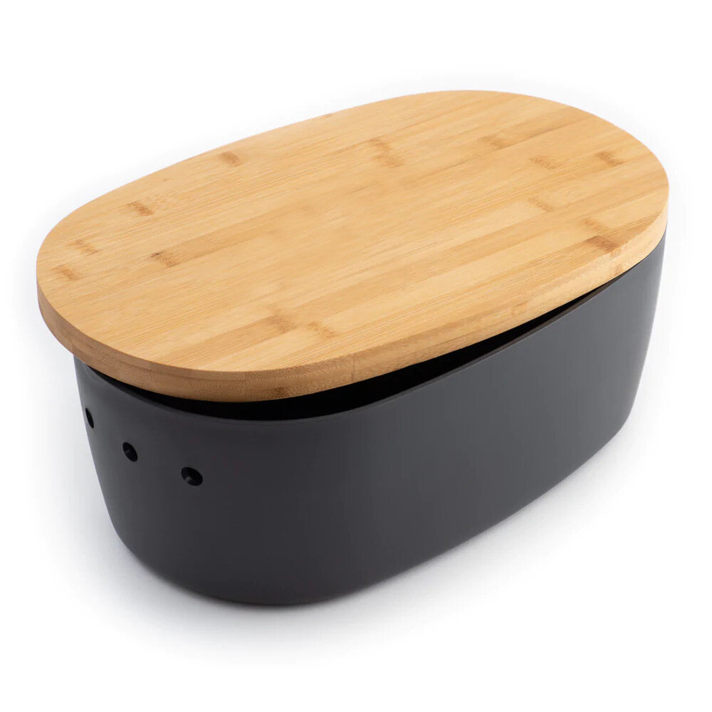 Пластиковый контейнер для хранения с крышкой для трансграничной торговли на Amazon, настольный контейнер для хранения хлеба, домашний кухонный хлебный контейнер в европейском стиле.