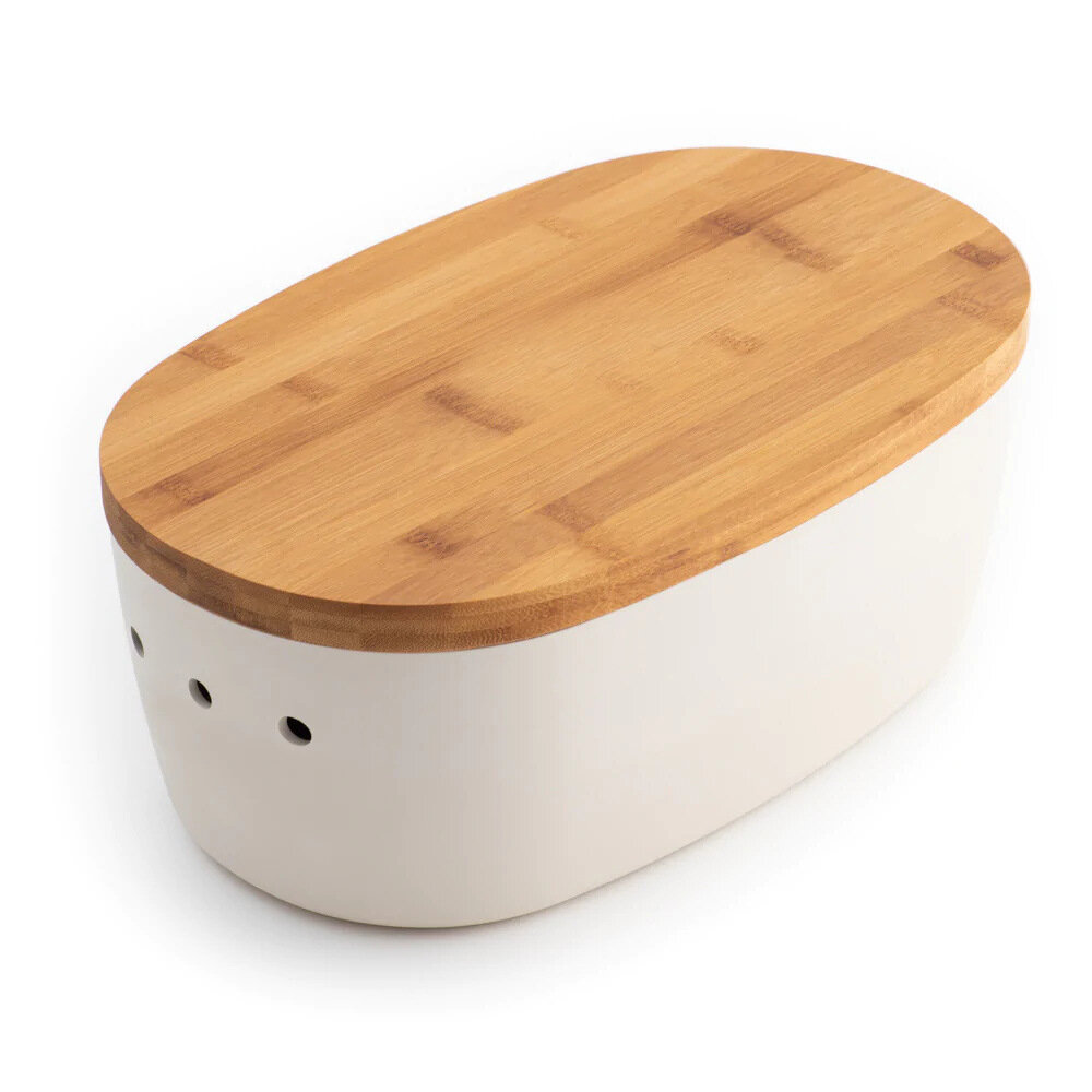 Пластиковый контейнер для хранения с крышкой для трансграничной торговли на Amazon, настольный контейнер для хранения хлеба, домашний кухонный хлебный контейнер в европейском стиле.