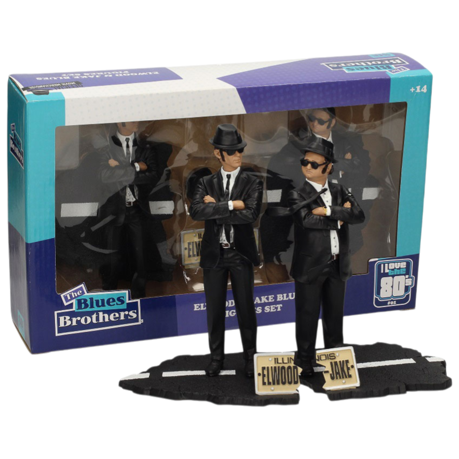 Набор фигурок Братья Блюз "Blues Brothers" от SD Toys, коллекционный