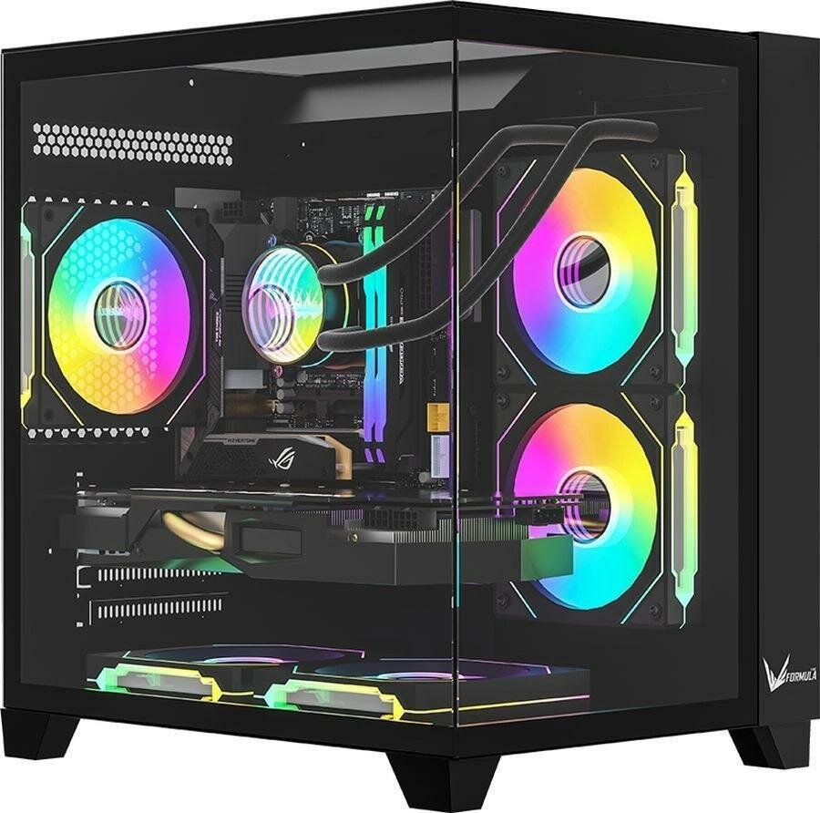 Корпус mATX Formula CRYSTAL Z9M B