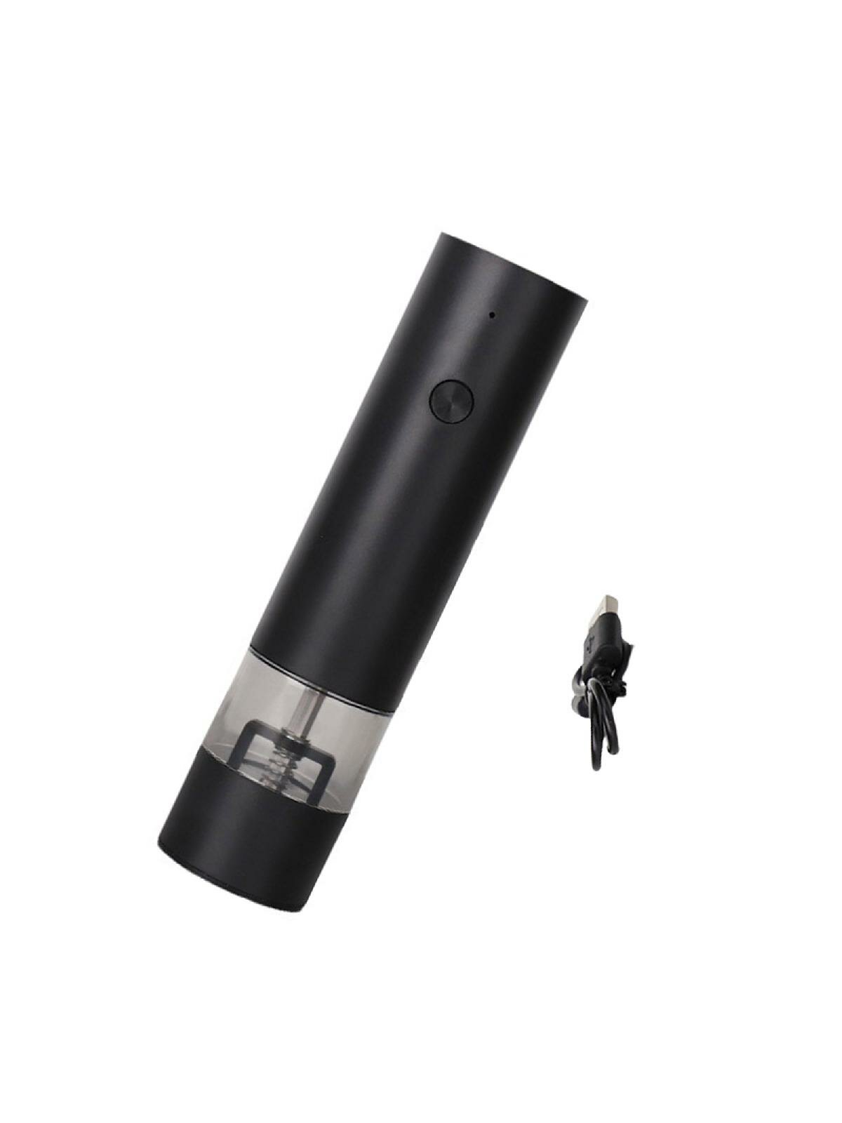 Электрическая мельница для соли и измельчитель перца USB Перезаряжаемая мельница для специй для кухни